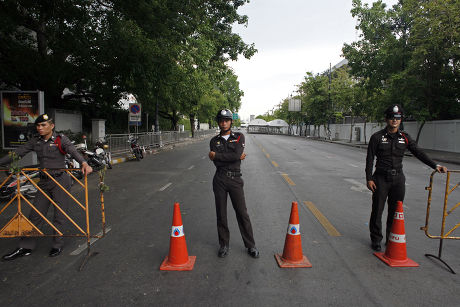Police Now Man Checkpoints Government House Editorial Stock Photo ...