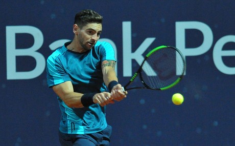 Guido Andreozzi Argenitna Returns Ball Richard Editorial Stock Photo ...