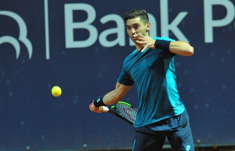 Guido Andreozzi Argenitna Returns Ball Richard Editorial Stock Photo ...