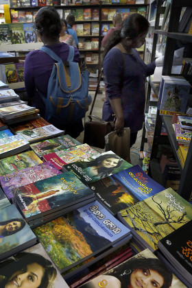 Sri Lankan Book Lovers Colombo International Editorial Stock Photo ...