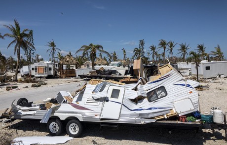 View On Destroyed Mobile Homes Sunshine Editorial Stock Photo - Stock ...