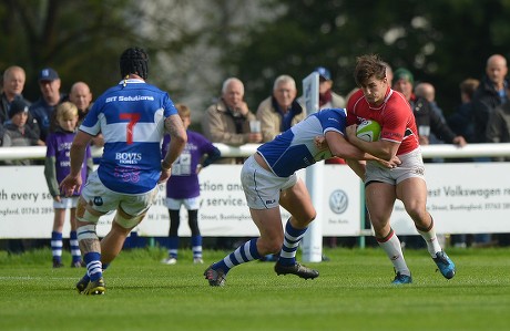 Tom Hendrickson Plymouth Albion Action During Editorial Stock Photo ...