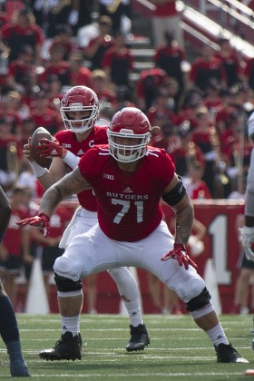 Rutgers Scarlet Knights Offensive Lineman Marcus Editorial Stock Photo ...