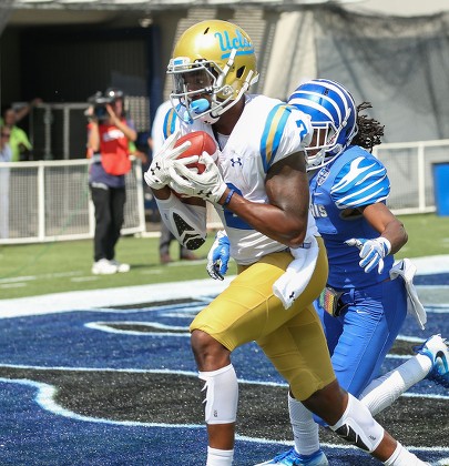 Uclas Jordan Lasley 2 Runs Into Editorial Stock Photo - Stock Image ...