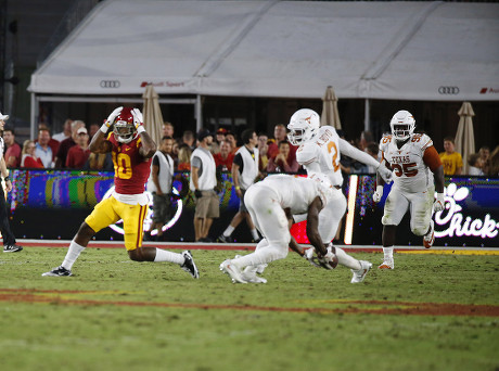 NCAA Football Texas vs USC, Los Angeles, USA - 16 Sep 2017 Stock ...
