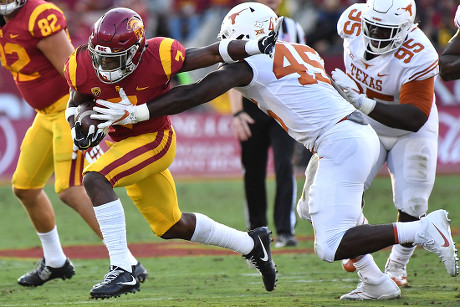 NCAA Football Texas vs USC, Los Angeles, USA - 16 Sep 2017 Stock ...