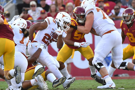 NCAA Football Texas vs USC, Los Angeles, USA - 16 Sep 2017 Stock ...