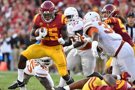 NCAA Football Texas vs USC, Los Angeles, USA - 16 Sep 2017 Stock ...