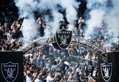 Raider Pregame Celebration Before Nfl Game Editorial Stock Photo ...