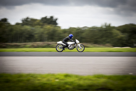 Andy Higham Races His 1955 B31 Editorial Stock Photo - Stock Image ...