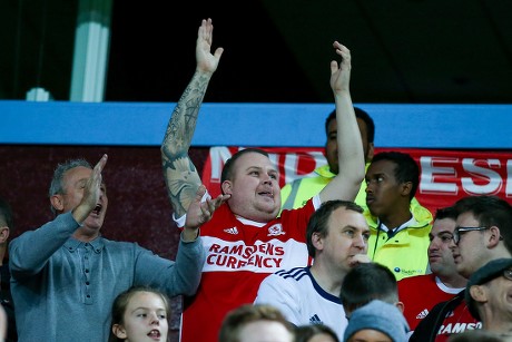 Middlesbrough Fans During Efl Cup Match Editorial Stock Photo - Stock ...