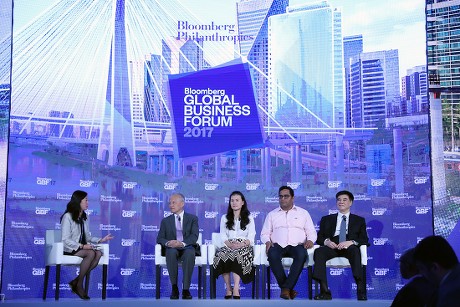Bloomberg Global Business Forum, New York, USA - 20 Sep 2017 Stock ...