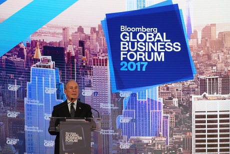 Bloomberg Global Business Forum, New York, USA - 20 Sep 2017 Stock ...