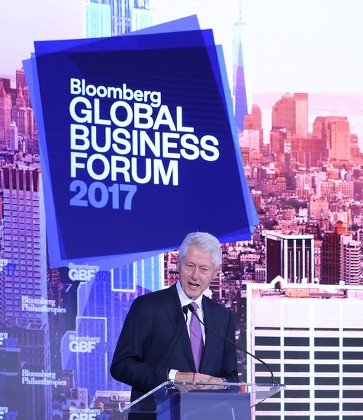 Bloomberg Global Business Forum, New York, USA - 20 Sep 2017 Stock ...