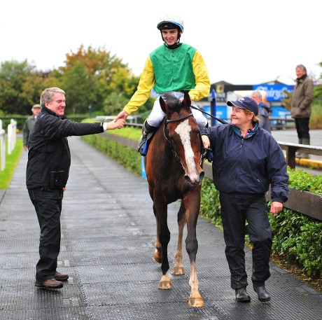 Fairyhouse Jockey Oisin Orr Congratulated By Editorial Stock Photo ...