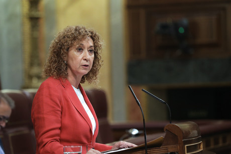 Erc Member Parliament Ester Capella Speaks Editorial Stock Photo ...