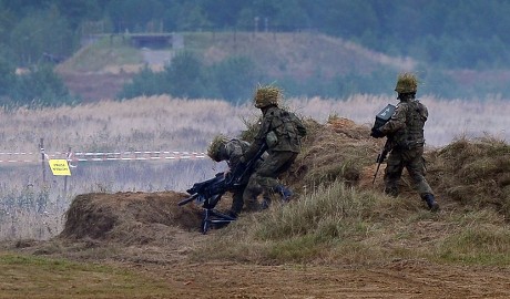 Polish Soldiers During Dragon17 Military Exercises Editorial Stock ...
