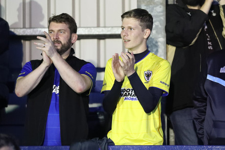 Afc Wimbledon Fans Clapping During Efl Editorial Stock Photo - Stock ...