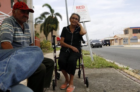 Hurricane Maria aftermath, San Juan, Puerto Rico - 22 Sep 2017 Stock ...