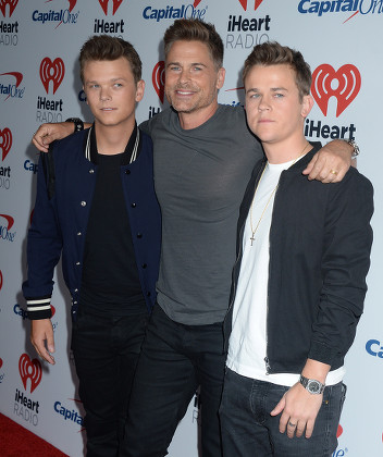 Rob Lowe Sons Matthew Lowe John Editorial Stock Photo - Stock Image ...
