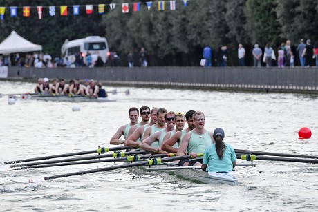 Oxford Cambridge Front Rowing Teams Action Editorial Stock Photo ...