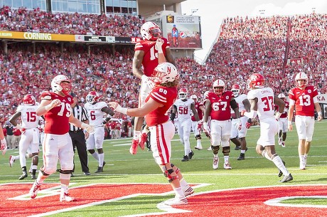 NCAA Football Rutgers vs Nebraska, Lincoln, USA - 23 Sep 2017 Stock ...