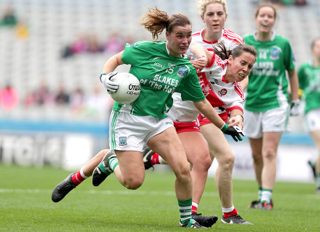 Derry Vs Fermanagh Derrys Emma Doherty Editorial Stock Photo - Stock ...