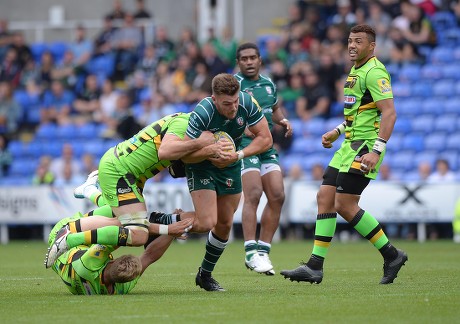 Alex Lewington London Irish Tackle On Editorial Stock Photo - Stock ...
