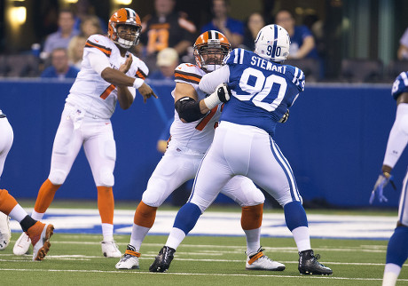 Cleveland Browns Offensive Lineman Joe Thomas Editorial Stock Photo ...
