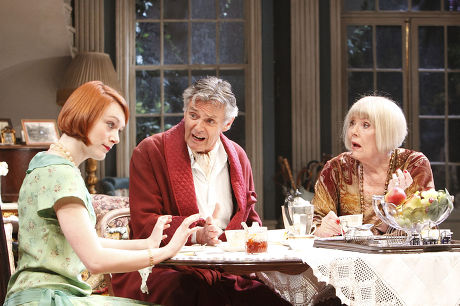 'Hay Fever' play at Chichester Festival Theatre, Chichester, Britain ...