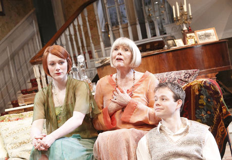 'Hay Fever' play at Chichester Festival Theatre, Chichester, Britain ...