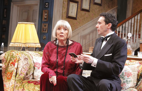 'Hay Fever' play at Chichester Festival Theatre, Chichester, Britain ...