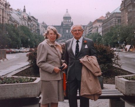Nicholas Winton Wife Prague 1991nicholas Saved Editorial Stock Photo ...