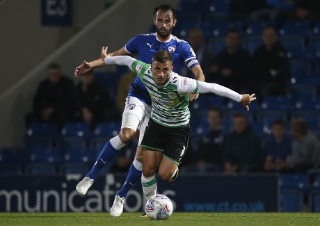 Chesterfield Player Sam Hird Tries Bring Editorial Stock Photo - Stock ...