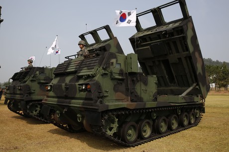 South Koreas Surfacetosurface Missile Ssm Army Editorial Stock Photo ...