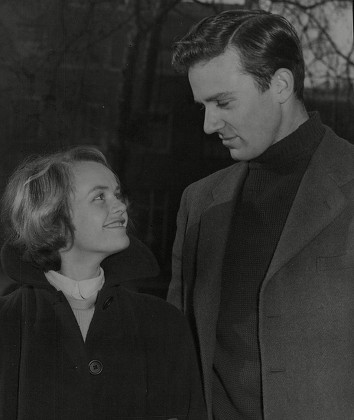 Actress Judith Stott Her Fiancee Actor Editorial Stock Photo - Stock ...