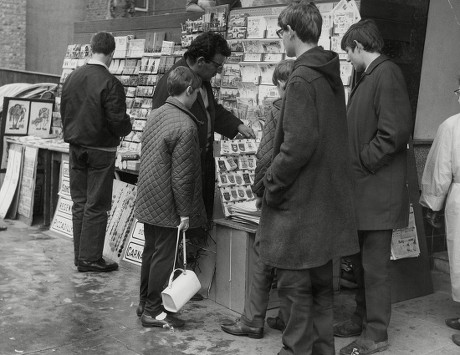 Martin Burney Owner Souvenir Stall Outside Editorial Stock Photo ...