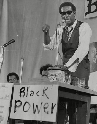 Stokely Carmichael American Black Civil Rights Editorial Stock Photo ...