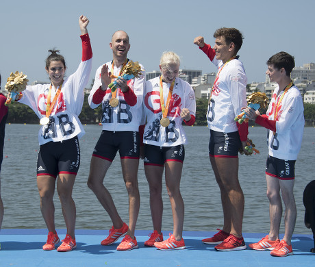 Paralympic Rowers Left Right Grace Clough Editorial Stock Photo - Stock ...
