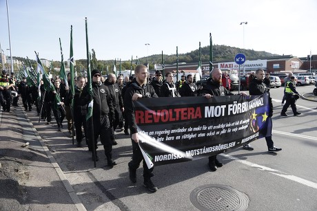 __COUNT__ 'Nordic Resistance Movement' demonstration, Gothenburg ...
