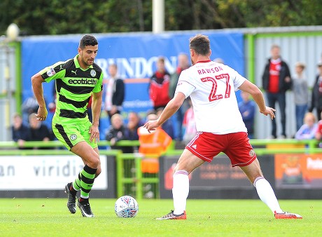 Forest Green Rovers v Accrington Stanley 30/09/17, UK - 30 Sep 2017 ...