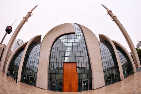 General View On Cologne Central Mosque Editorial Stock Photo - Stock ...