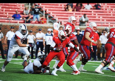 NCAA Football UCON vs SMU, Dallas, USA - 30 Sep 2017 Stock Pictures ...