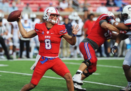 NCAA Football UCON vs SMU, Dallas, USA - 30 Sep 2017 Stock Pictures ...