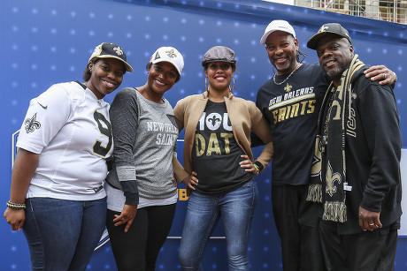 New Orleans Saints Fans During Miami Editorial Stock Photo - Stock ...