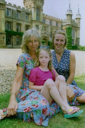 Lady Christine Cobbold Wife David Lyttoncobbold Foto Stok Editorial ...