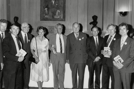 Politicians Book Launch Party Thatcher Years Editorial Stock Photo ...