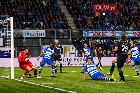 PEC Zwolle v FC Groningen, Eredivisie football match, IJsseldelta ...