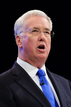 Sir Michael Fallon Conservative Mp Secretary Editorial Stock Photo ...
