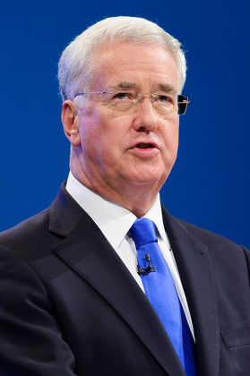 Sir Michael Fallon Conservative Mp Secretary Editorial Stock Photo ...